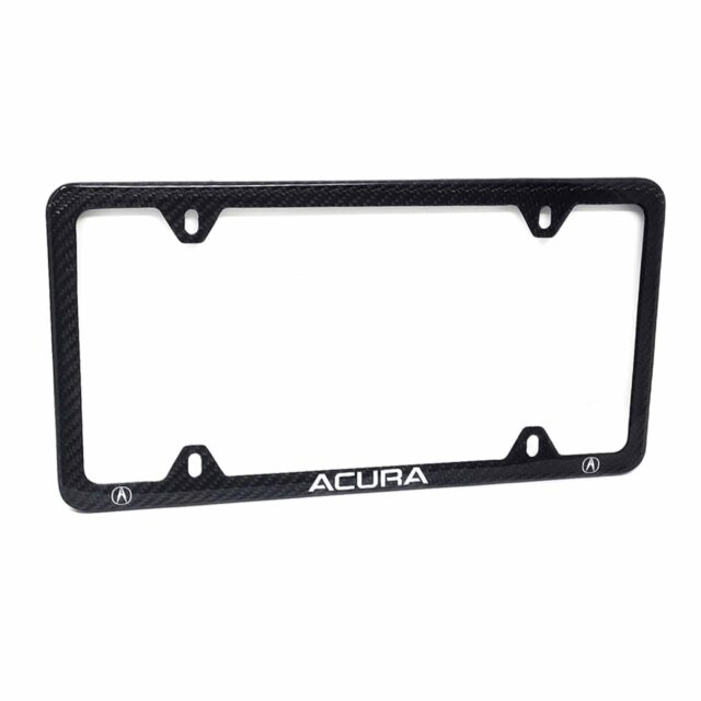 Premium Carbon Fiber License Frames | Exotic Carbon Fiber